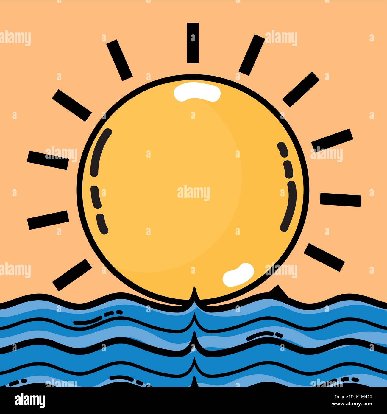 natural weather condition and diferents temperature Stock Vector Image ...