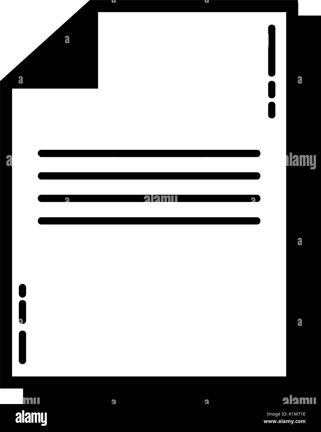 contour business document to marketing strategy information Stock ...