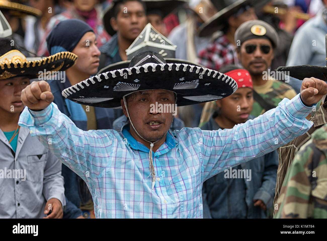 quechua indigenous man at the Inti Raymi summer solstice mens event ...