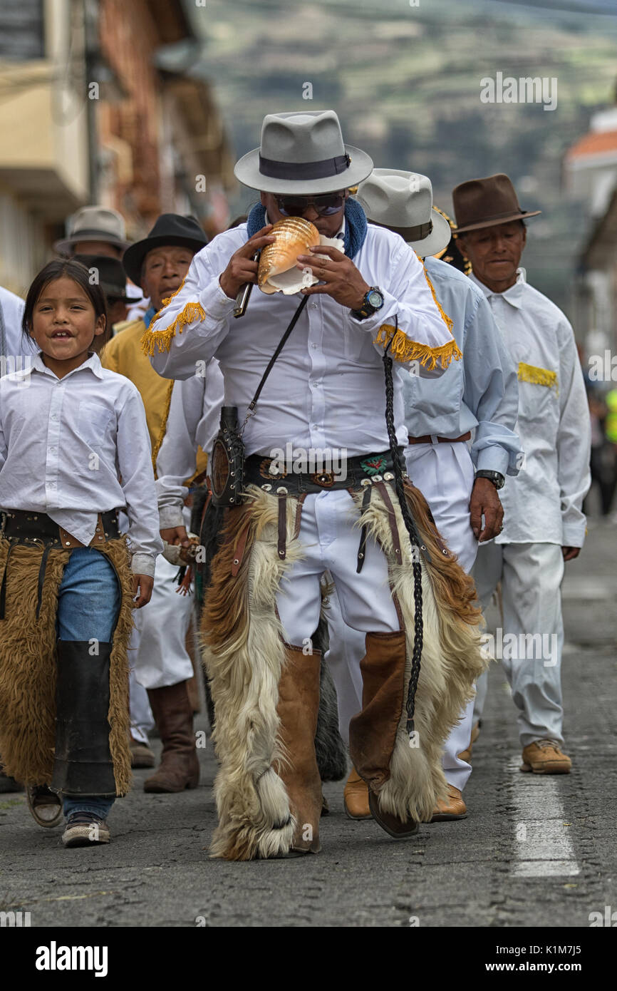 quechua indigenous man at the Inti Raymi summer solstice mens event ...