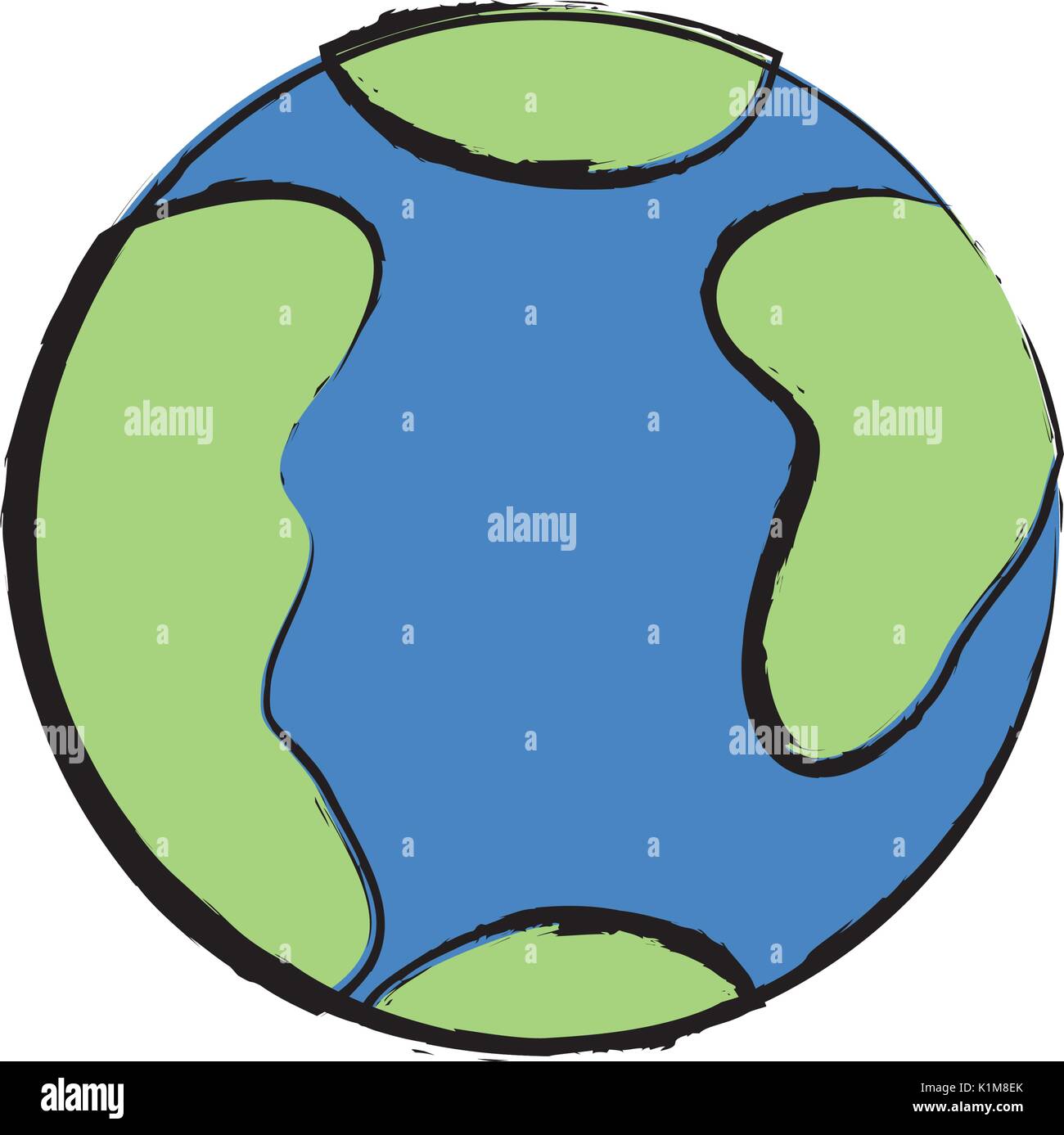 global earth planet with geography map Stock Vector Image & Art - Alamy