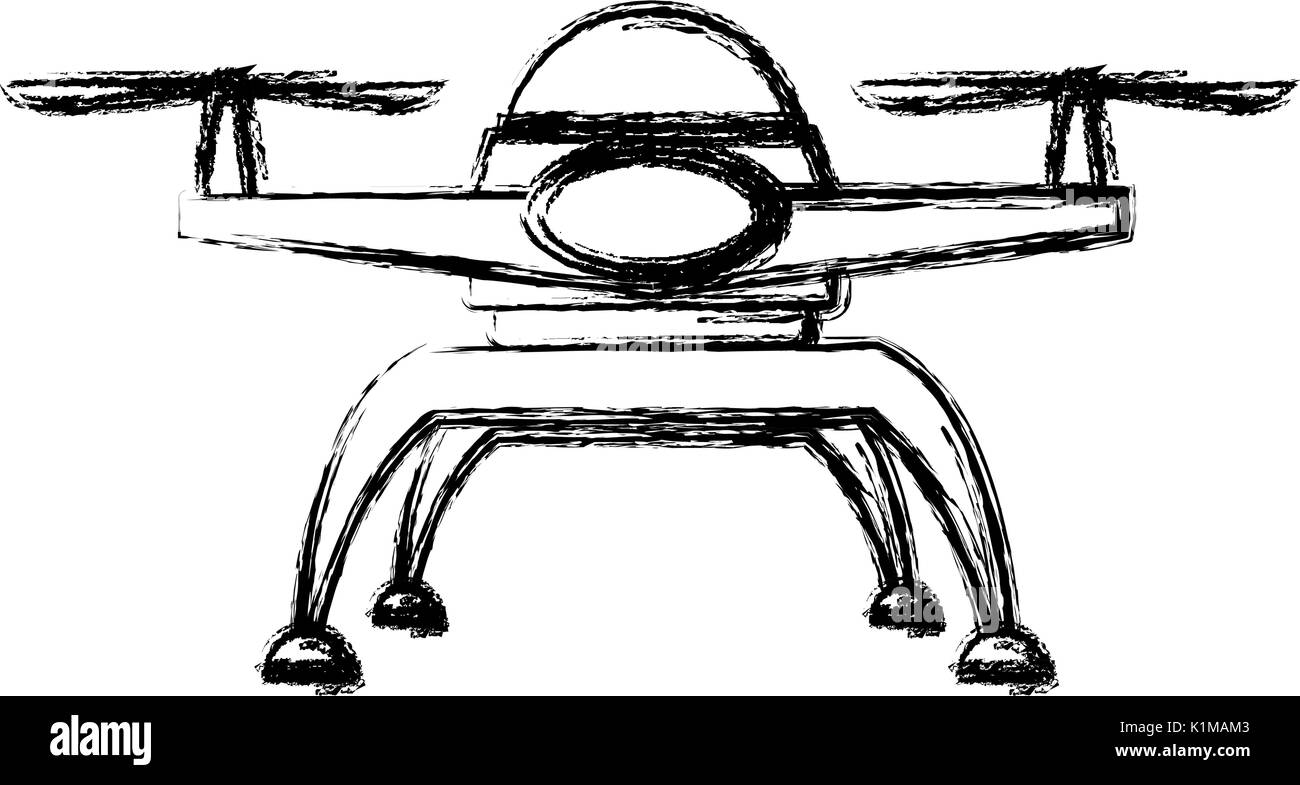 drone technology unmanned aerial vehicle icon Stock Vector Image & Art ...