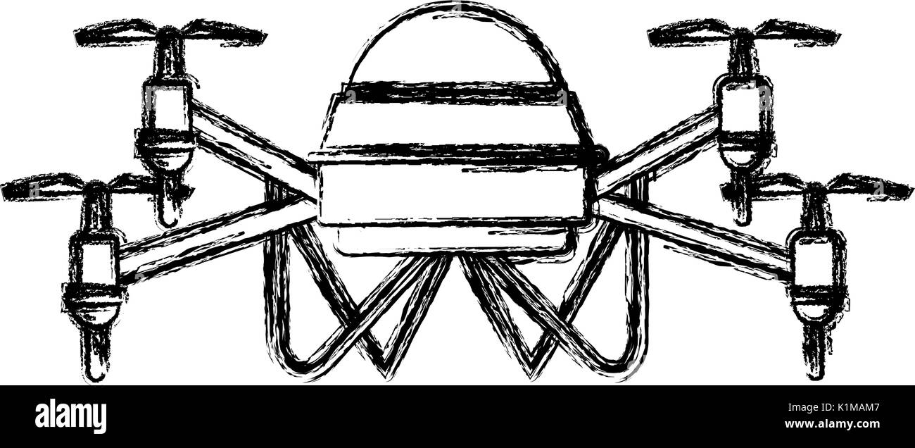 drone technology unmanned aerial vehicle icon Stock Vector Image & Art ...