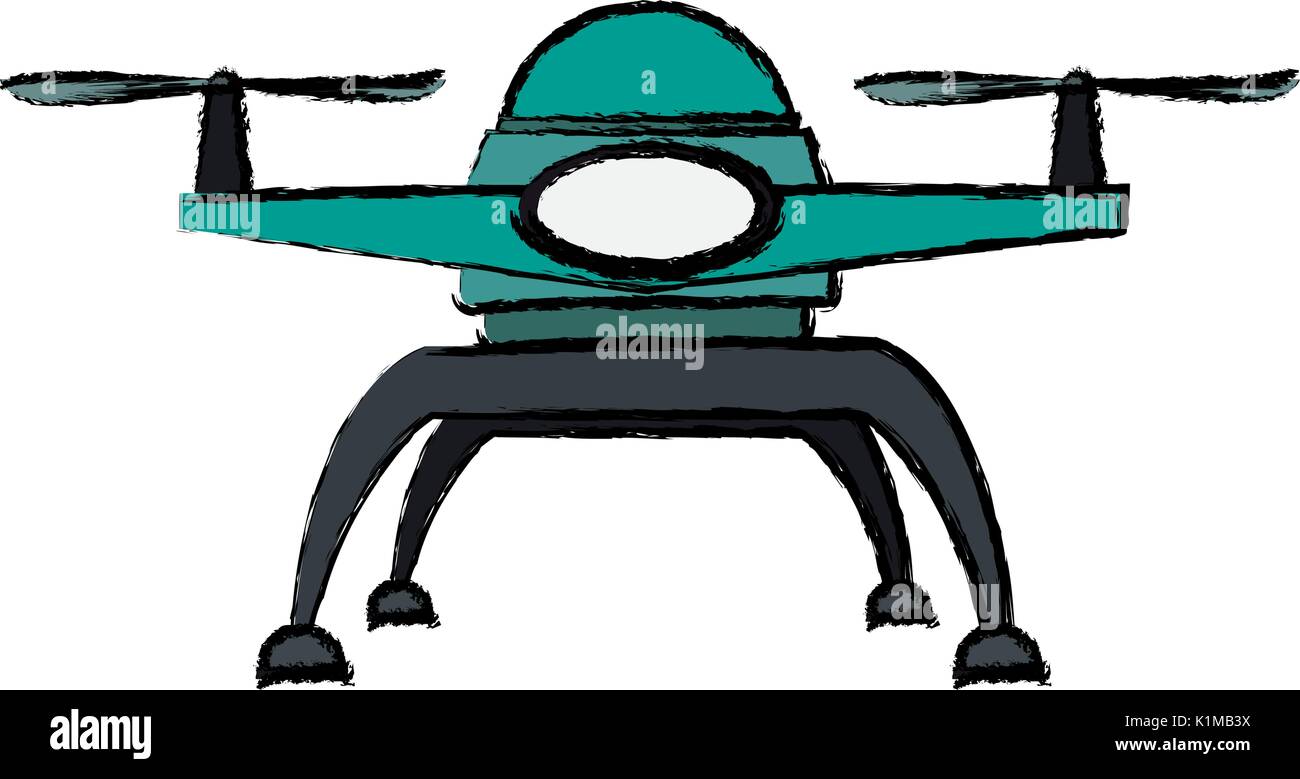 drone technology unmanned aerial vehicle icon Stock Vector Image & Art ...