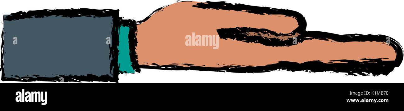 extended hand ready to accept gesture Stock Vector Image & Art - Alamy