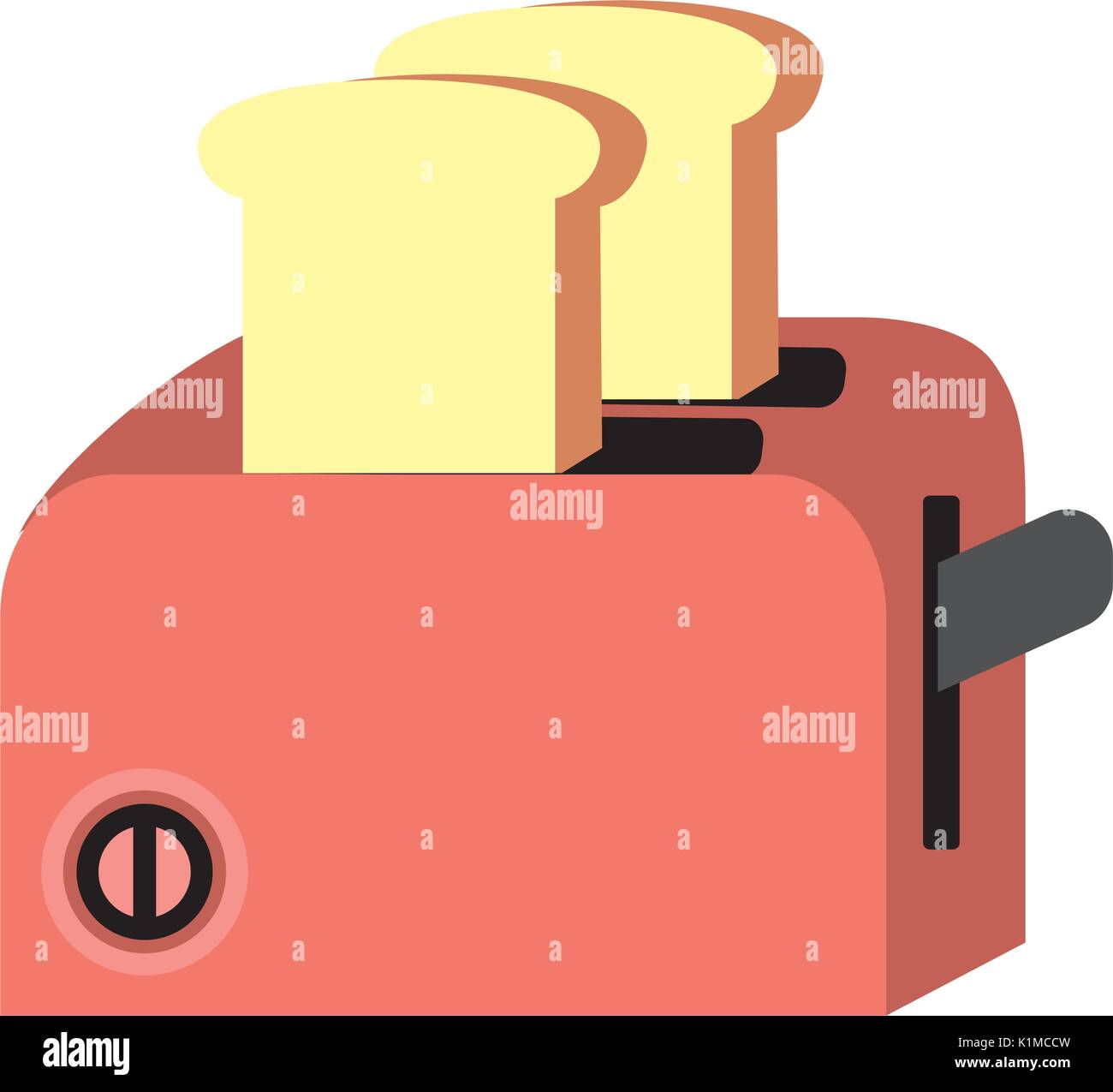 toaster technology kitchen utensil object Stock Vector Image & Art - Alamy