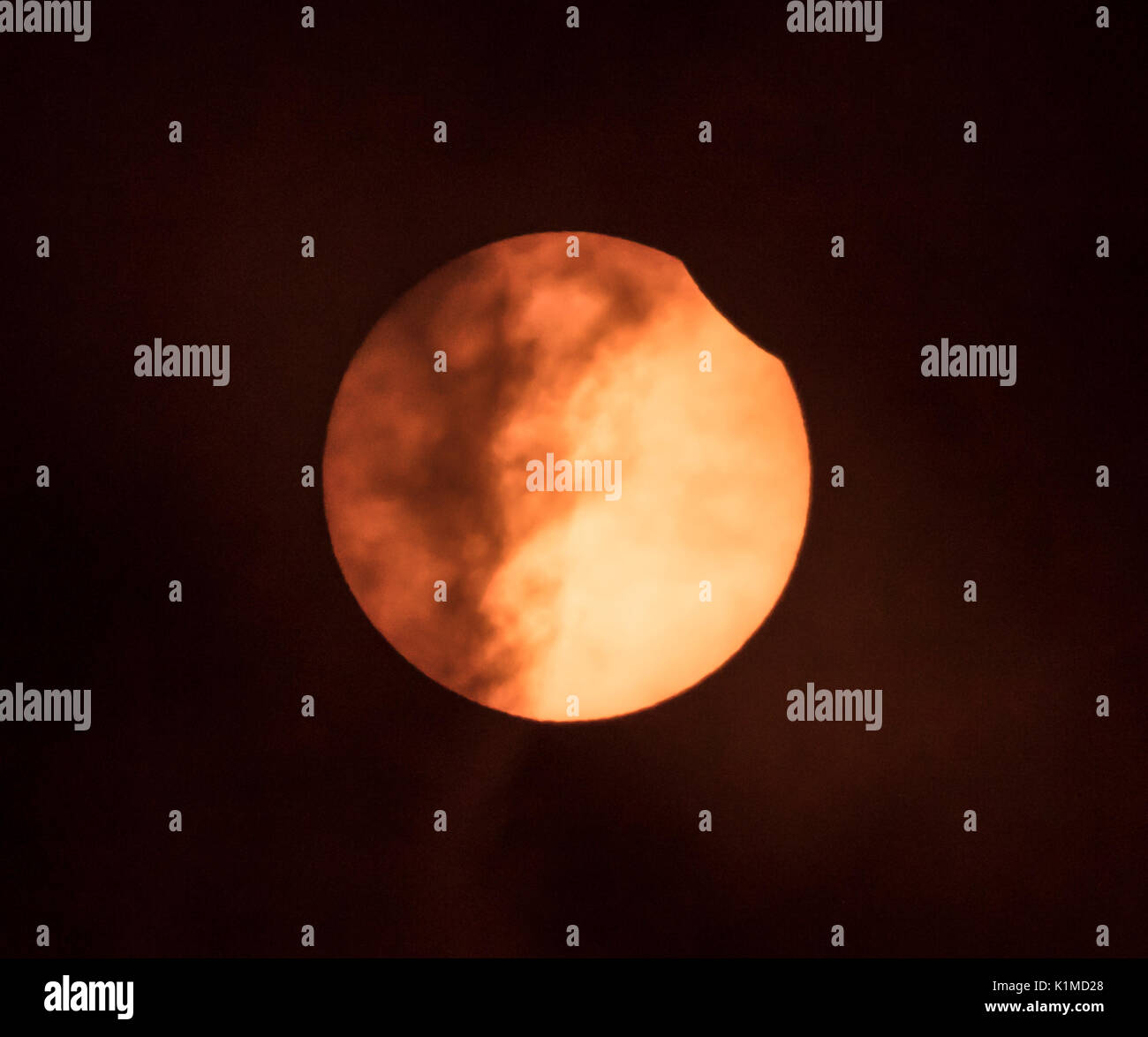 A total solar eclipse occurs on August 21, 2017 in Clemson, South ...