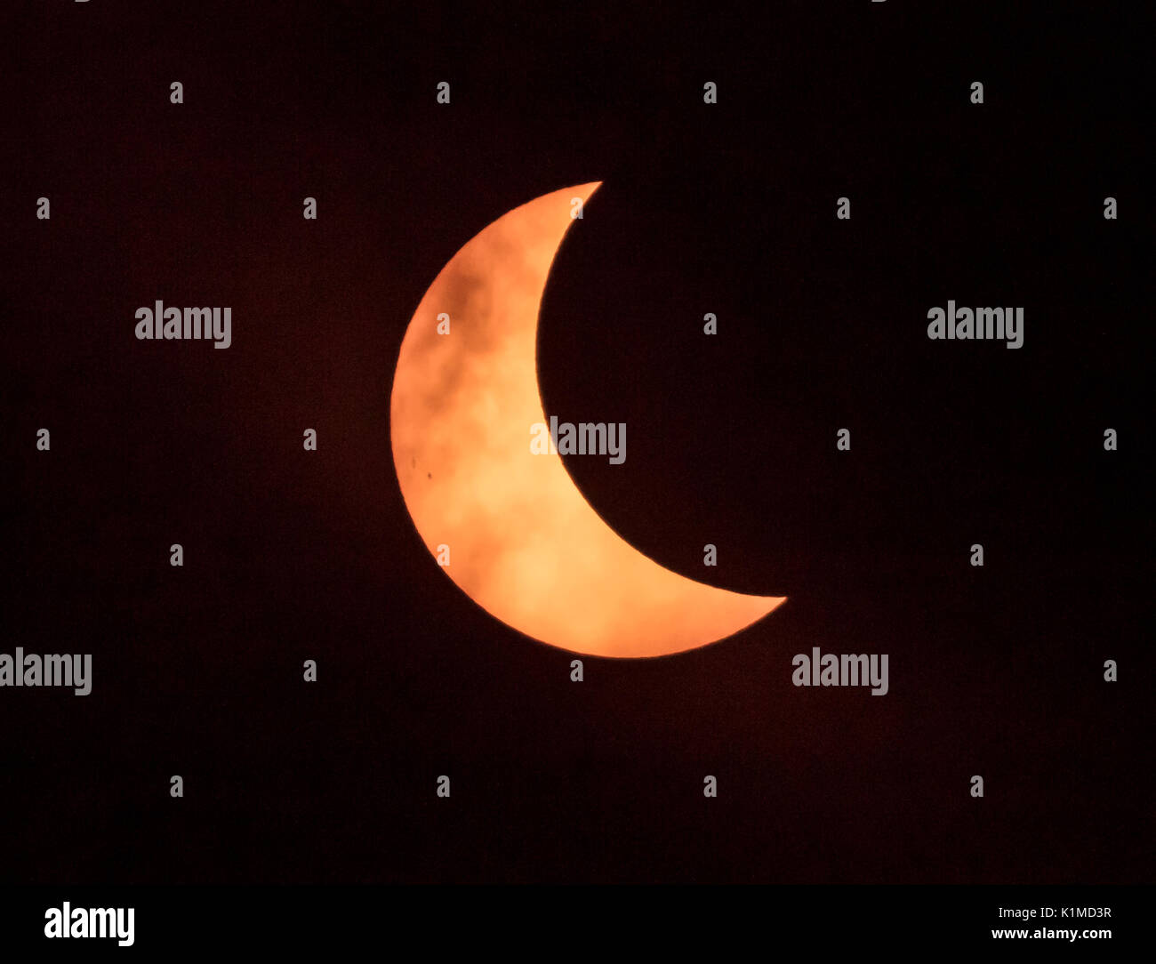 A total solar eclipse occurs on August 21, 2017 in Clemson, South ...
