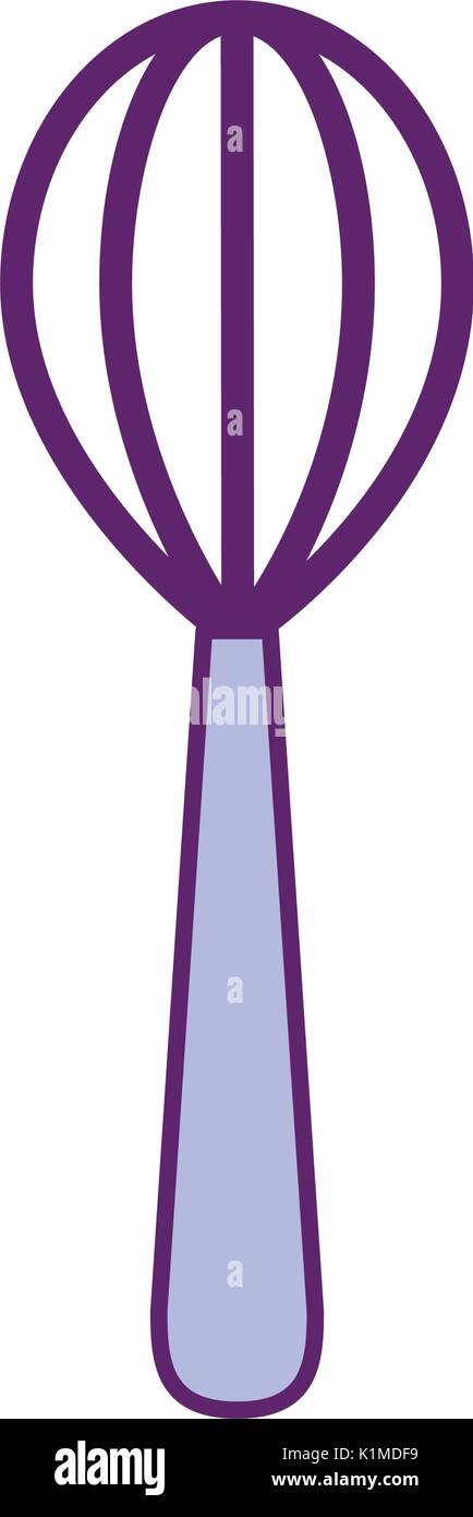 whisk kitchen utensil object to cuisine Stock Vector Image & Art - Alamy
