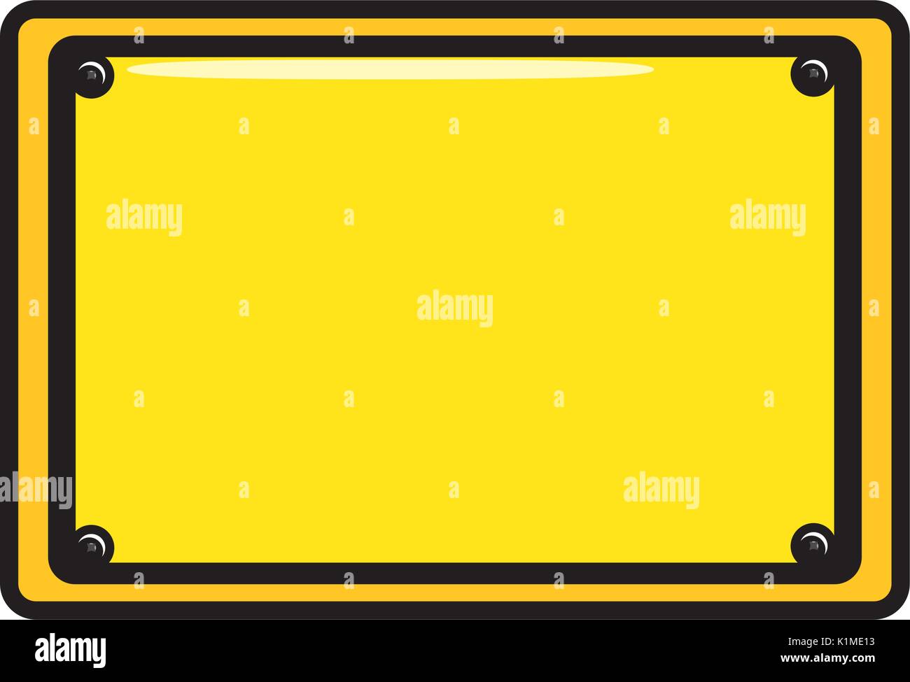 metal emblem notices and frame design Stock Vector Image & Art - Alamy