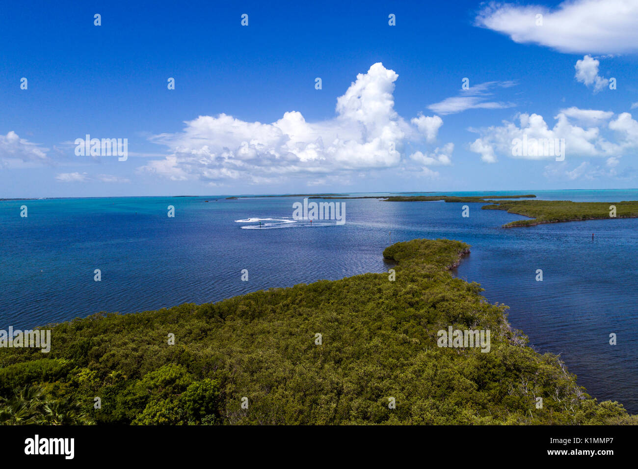 Aerial view everglades national park hi-res stock photography and ...