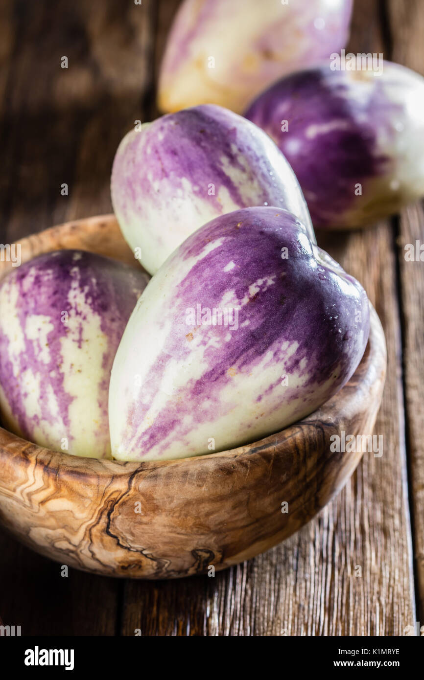 South American fruit sweet cucumber. Pepino dulce or pepino melon on ...