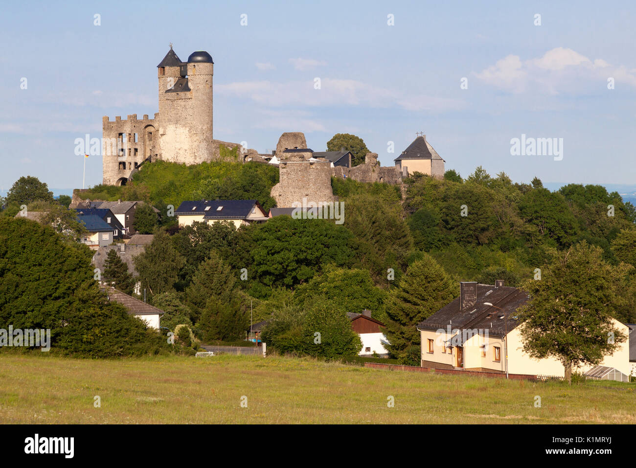 Medieval castle Greifenstein. Hesse, Germany Stock Photo - Alamy