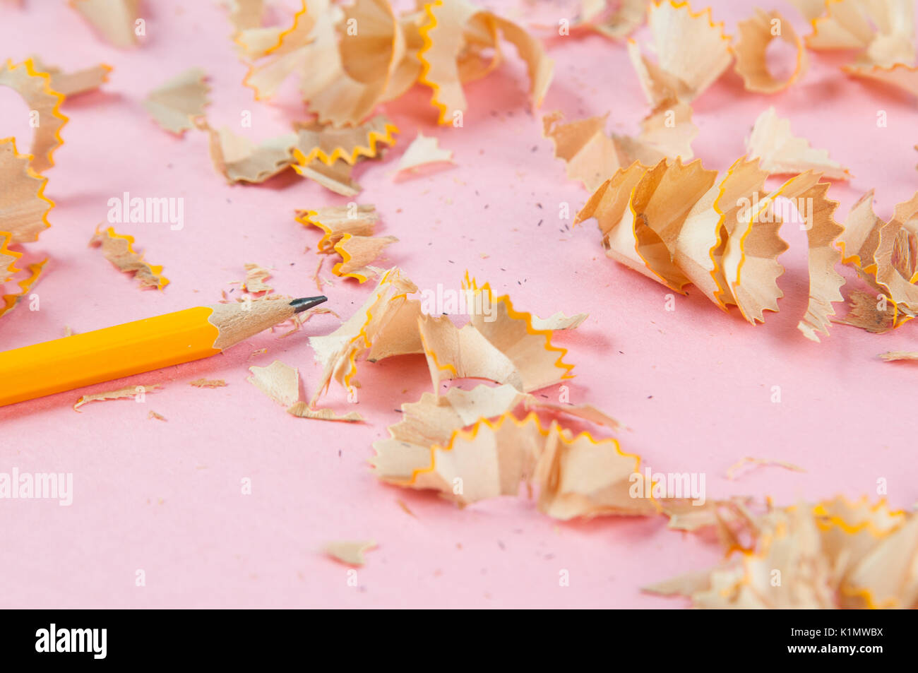 Pencil sharpenings hi-res stock photography and images - Alamy