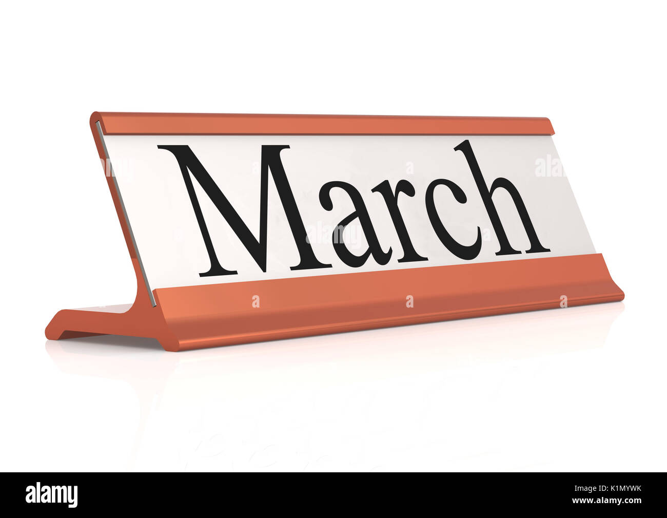 Vintage table calendar Cut Out Stock Images & Pictures - Alamy