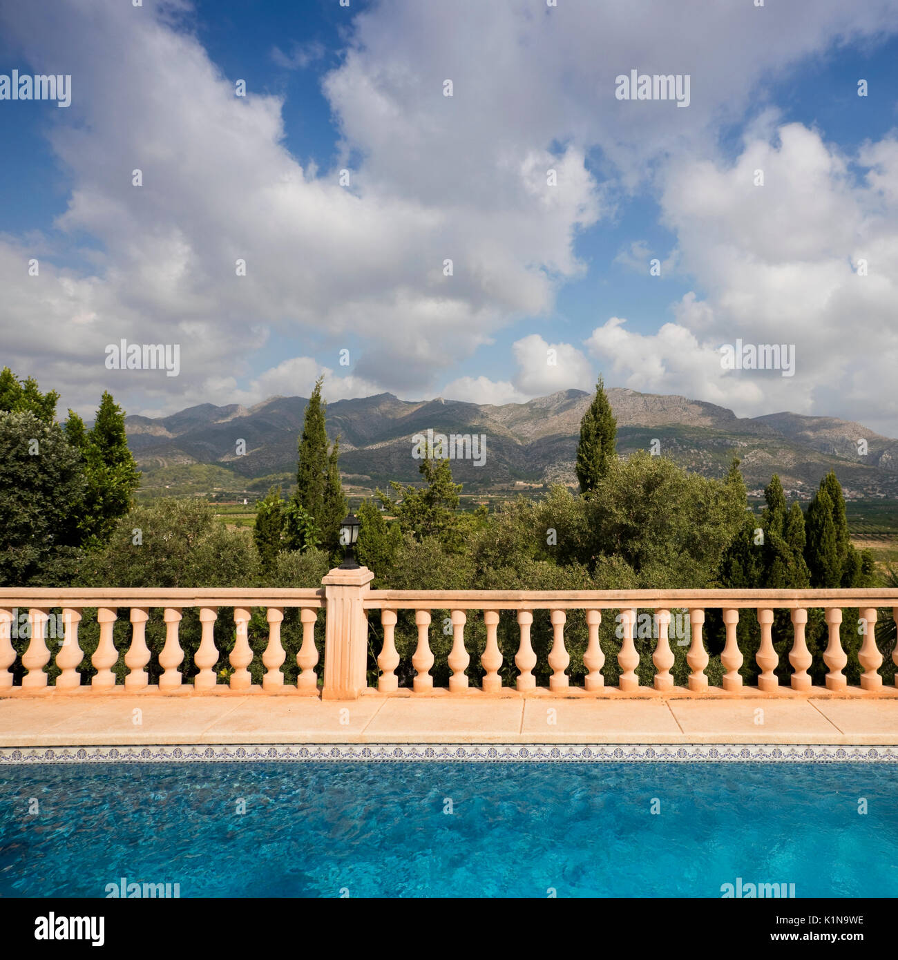 Beautiful spanish villa hi-res stock photography and images - Alamy