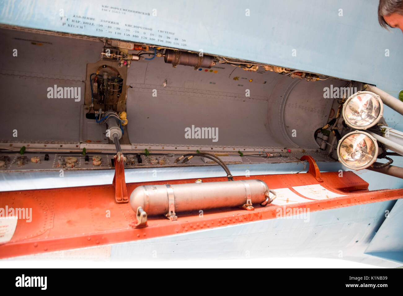 Jet fighter engine compartment hi-res stock photography and images - Alamy