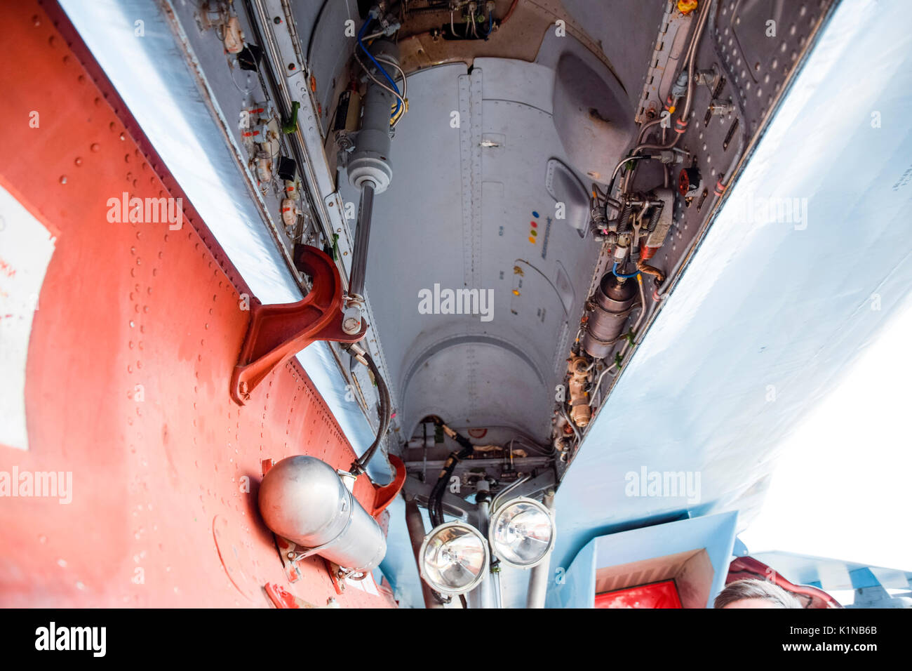 Jet fighter engine compartment hi-res stock photography and images - Alamy