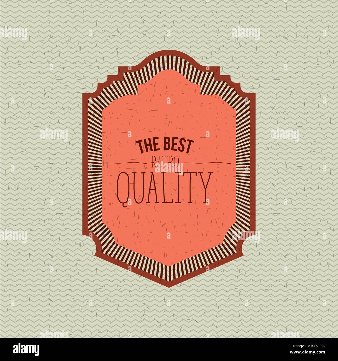 color zigzag lines background with orange ornament of the best retro ...