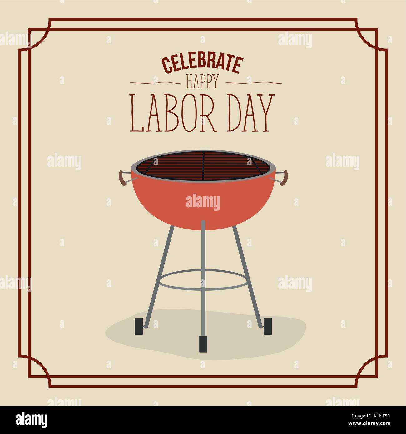 Labor Day Cookout Clip Art