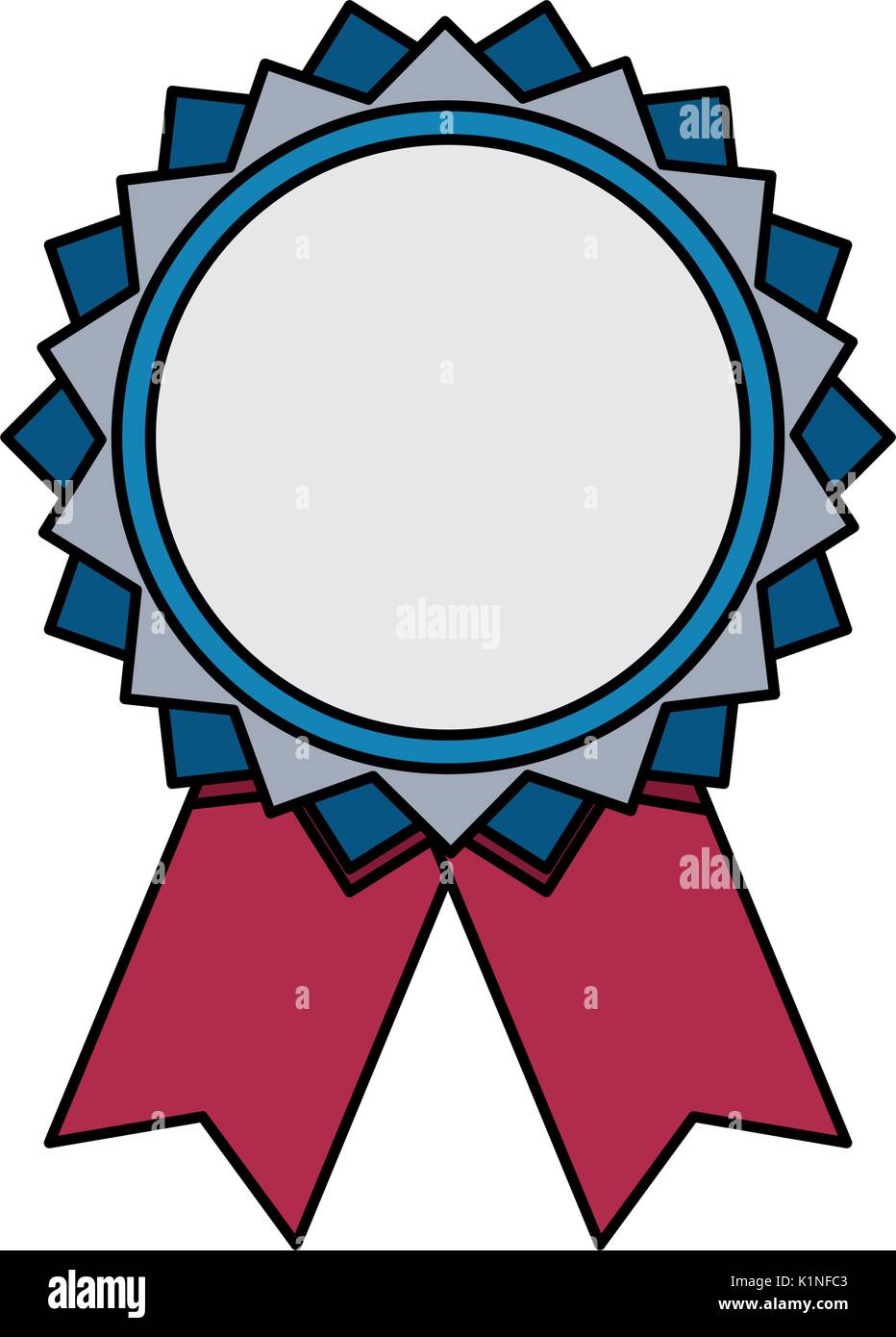 Award ribbon symbol icon vector illustration graphic design Stock ...