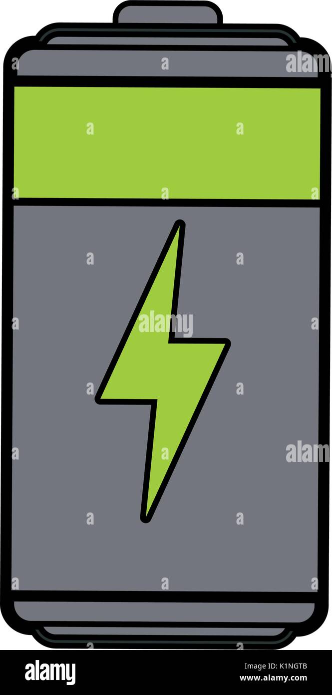 Battery energy symbol icon vector illustration graphic design Stock ...