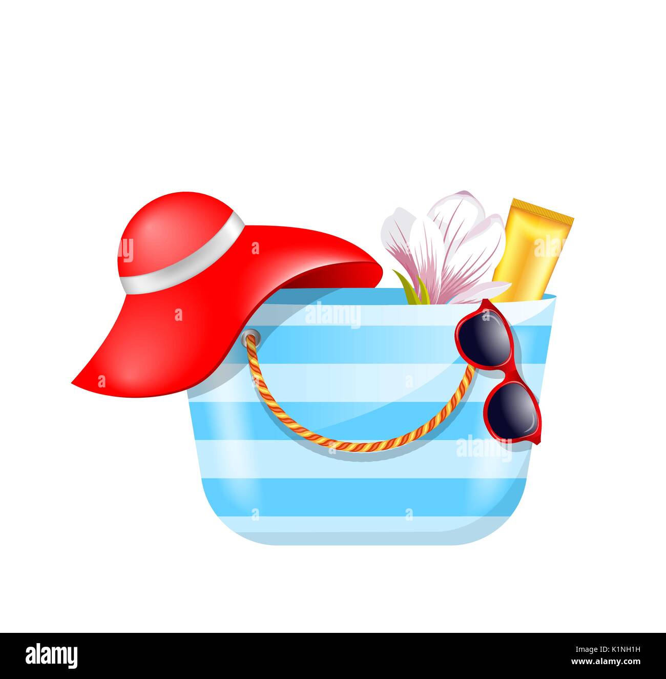 Beach Bag Clip Art