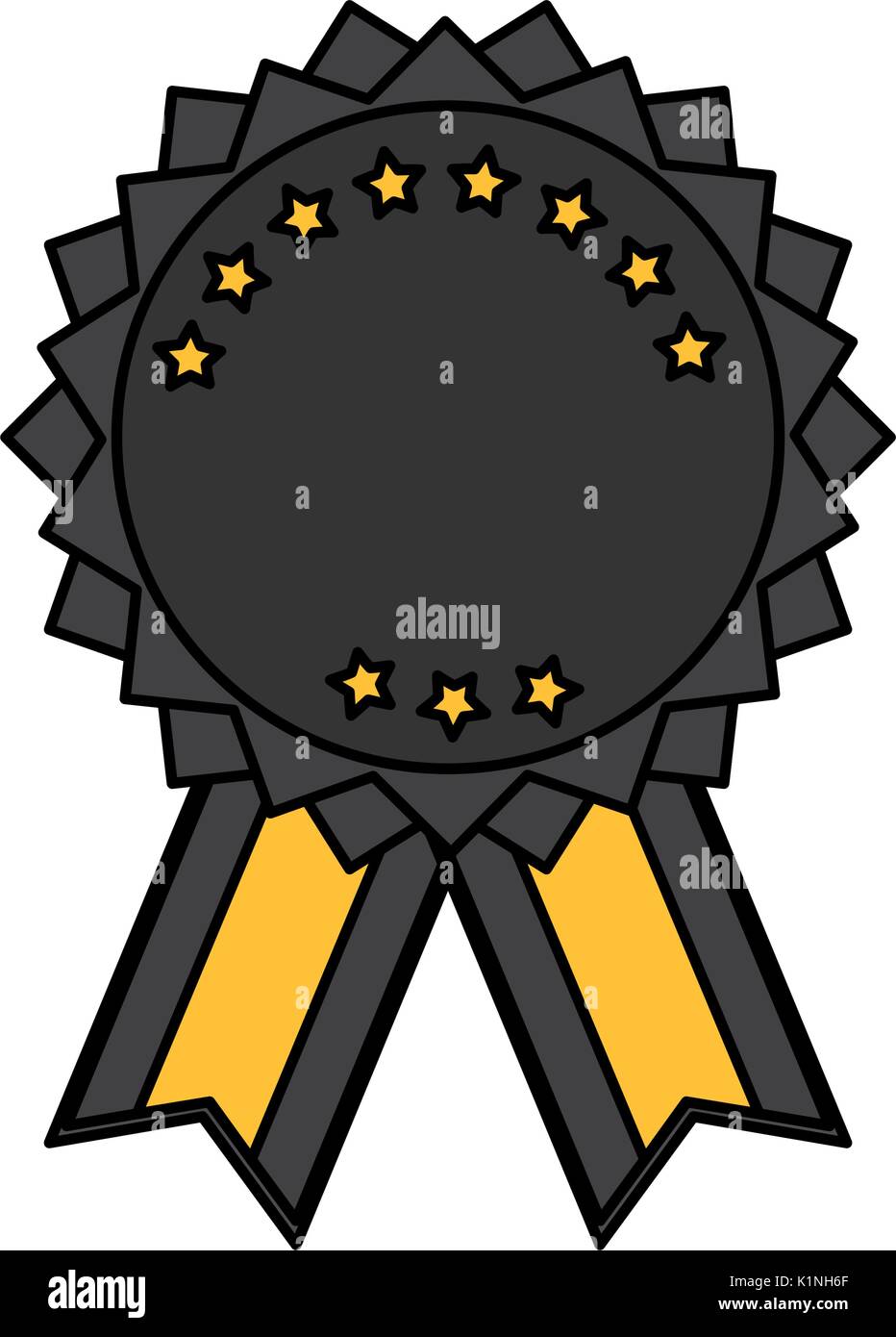 Award ribbon symbol icon vector illustration graphic design Stock ...