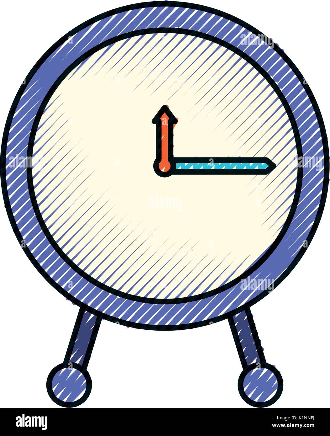 Clock Colour Pencil at Beverly Marone blog