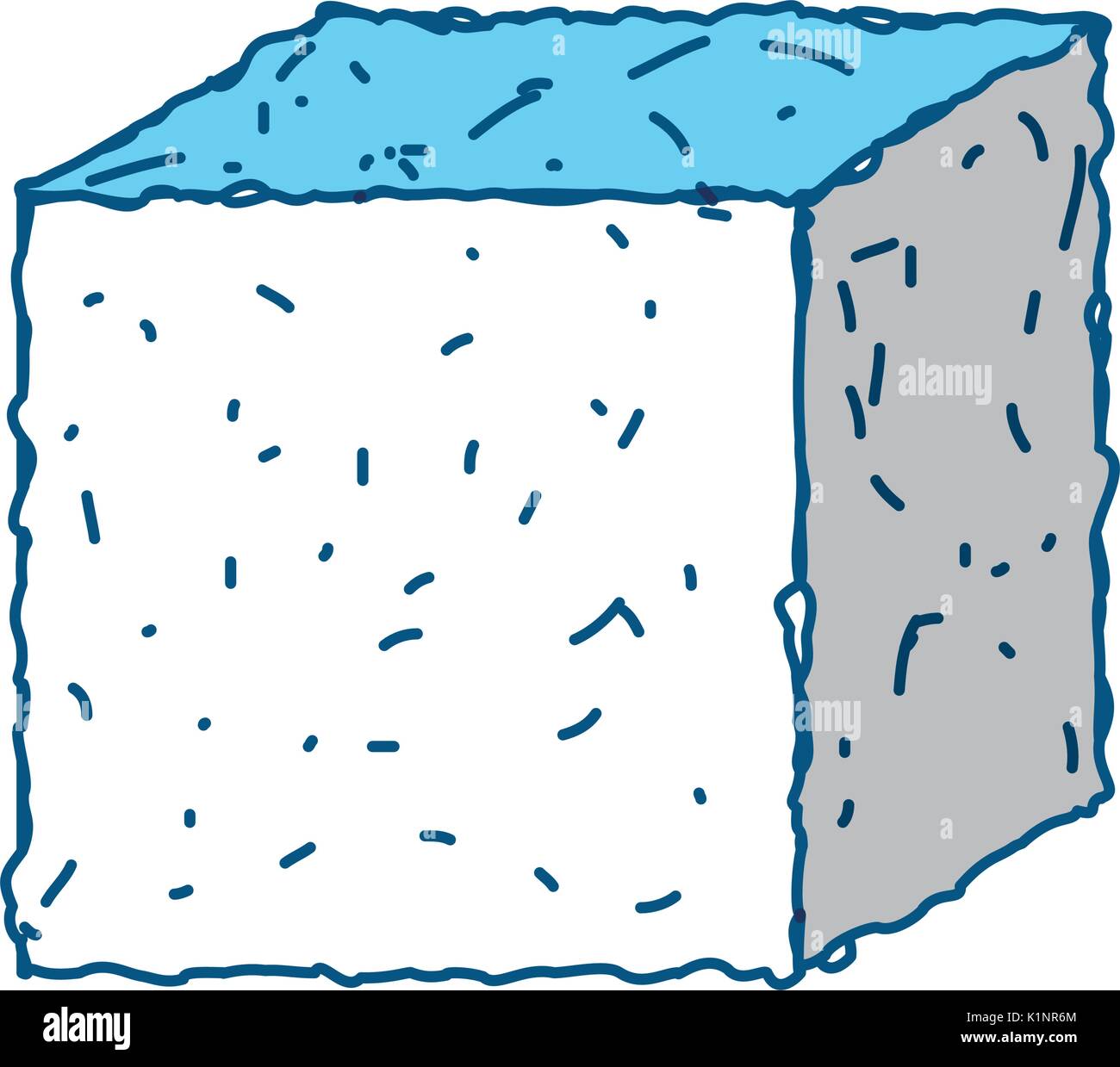 Ground cube isolated icon vector illustration graphic design Stock ...