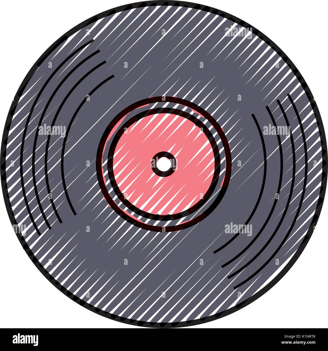 Vinyl music symbol icon vector illustration graphic design Stock Vector ...