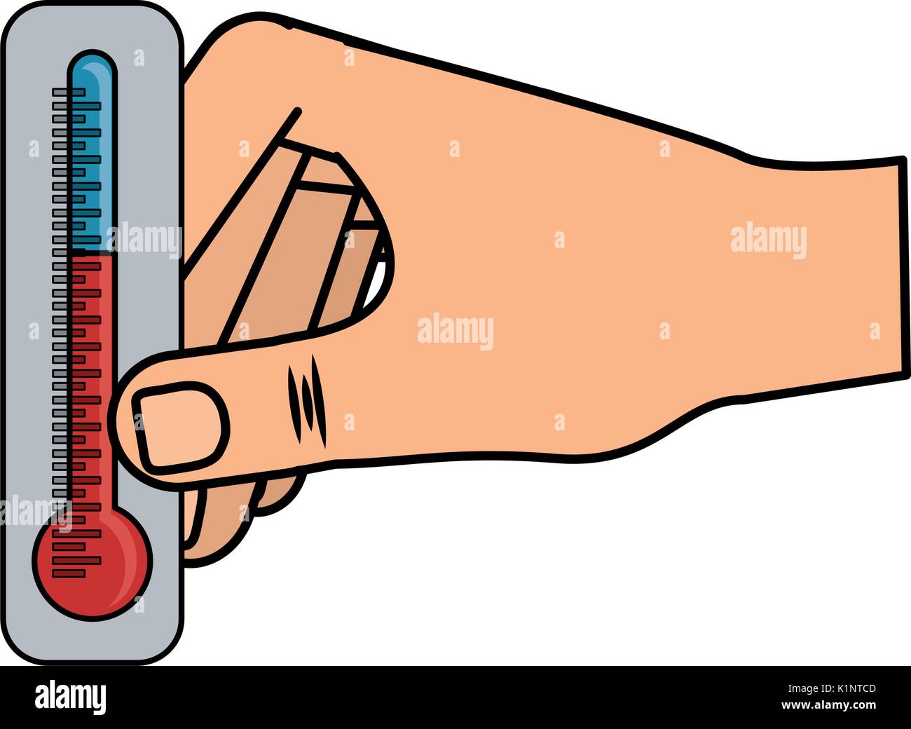 Thermometer temperature symbol icon vector illustration graphic design ...