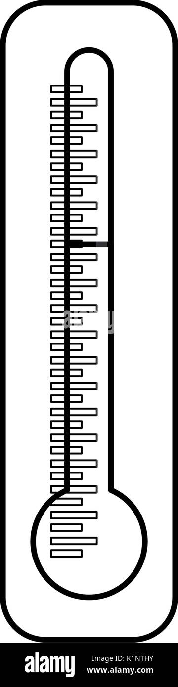 Thermometer temperature symbol icon vector illustration graphic design ...