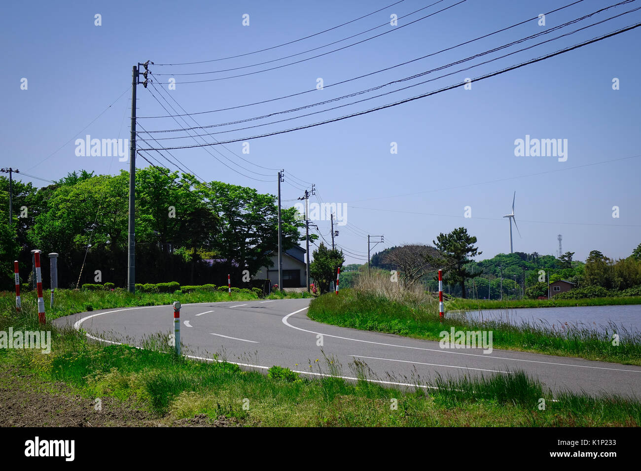 Akita countryside landscape hi-res stock photography and images - Alamy