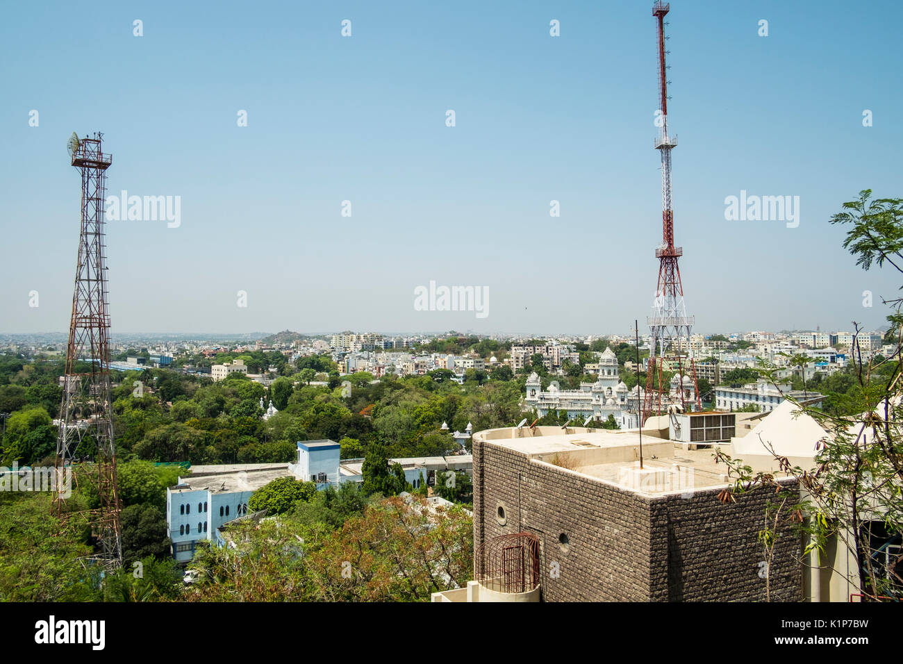 Hyderabad aerial hi-res stock photography and images - Alamy
