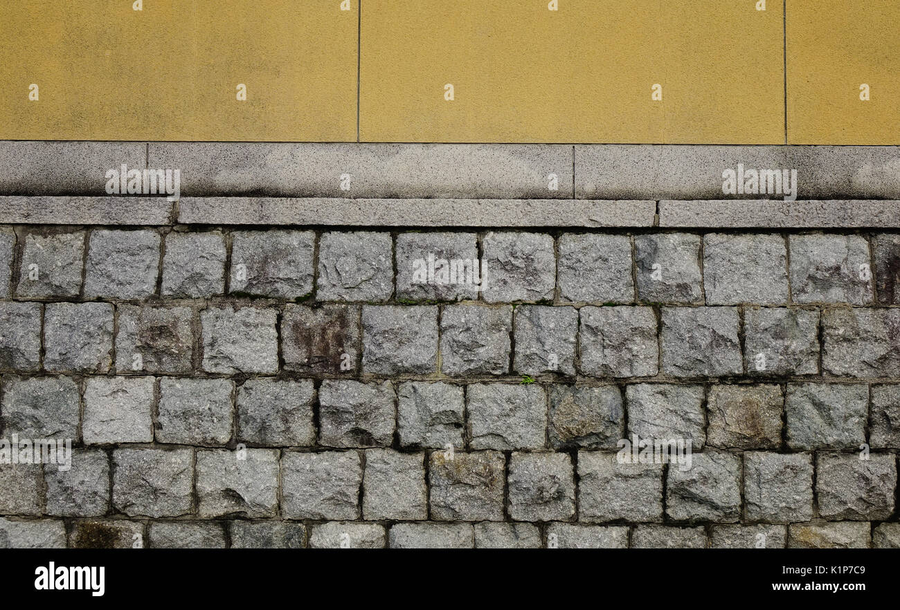 Old brick wall background at traditional house in Japan Stock Photo - Alamy