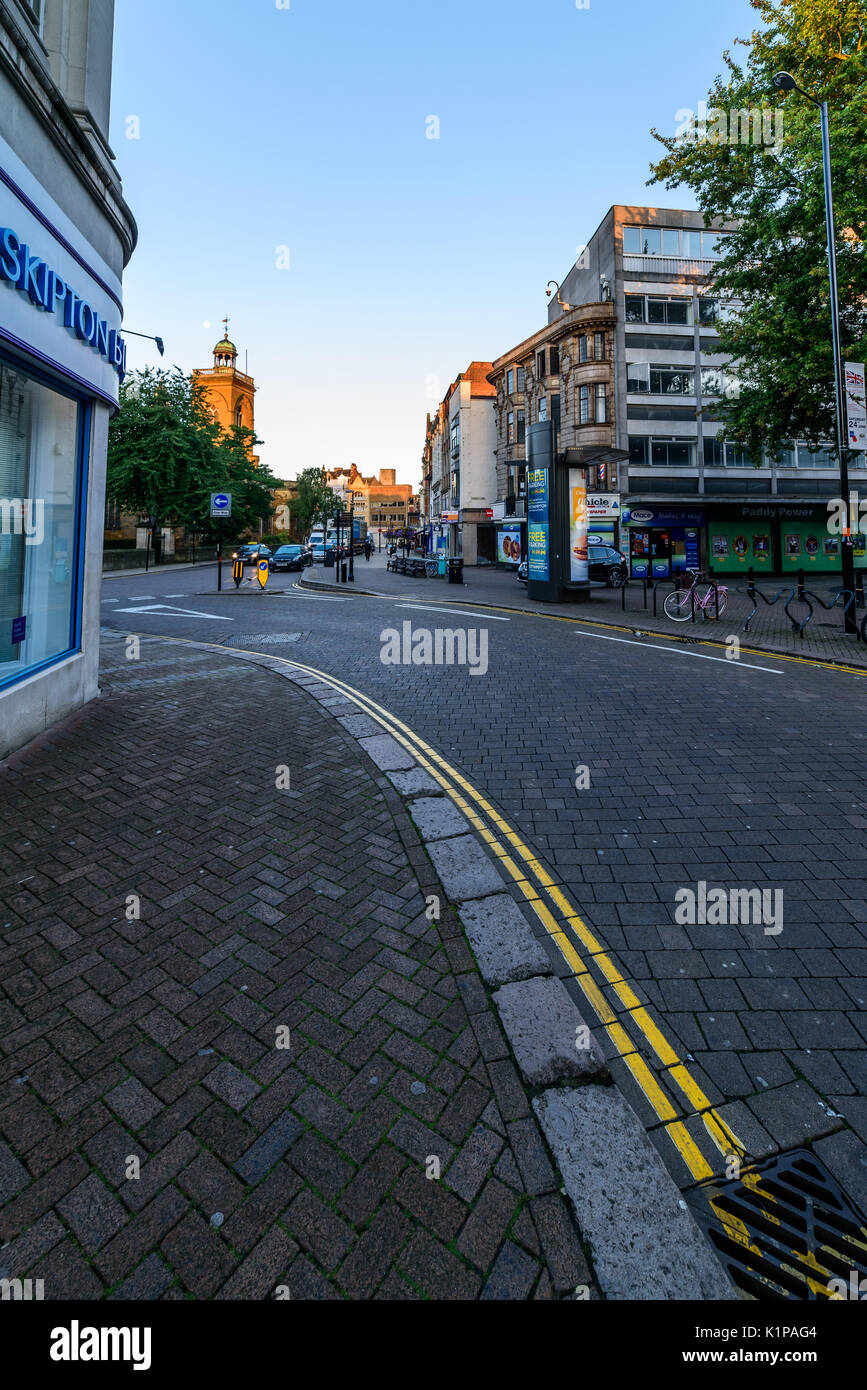 Northampton town centre architecture northamptonshire uk hi-res stock ...