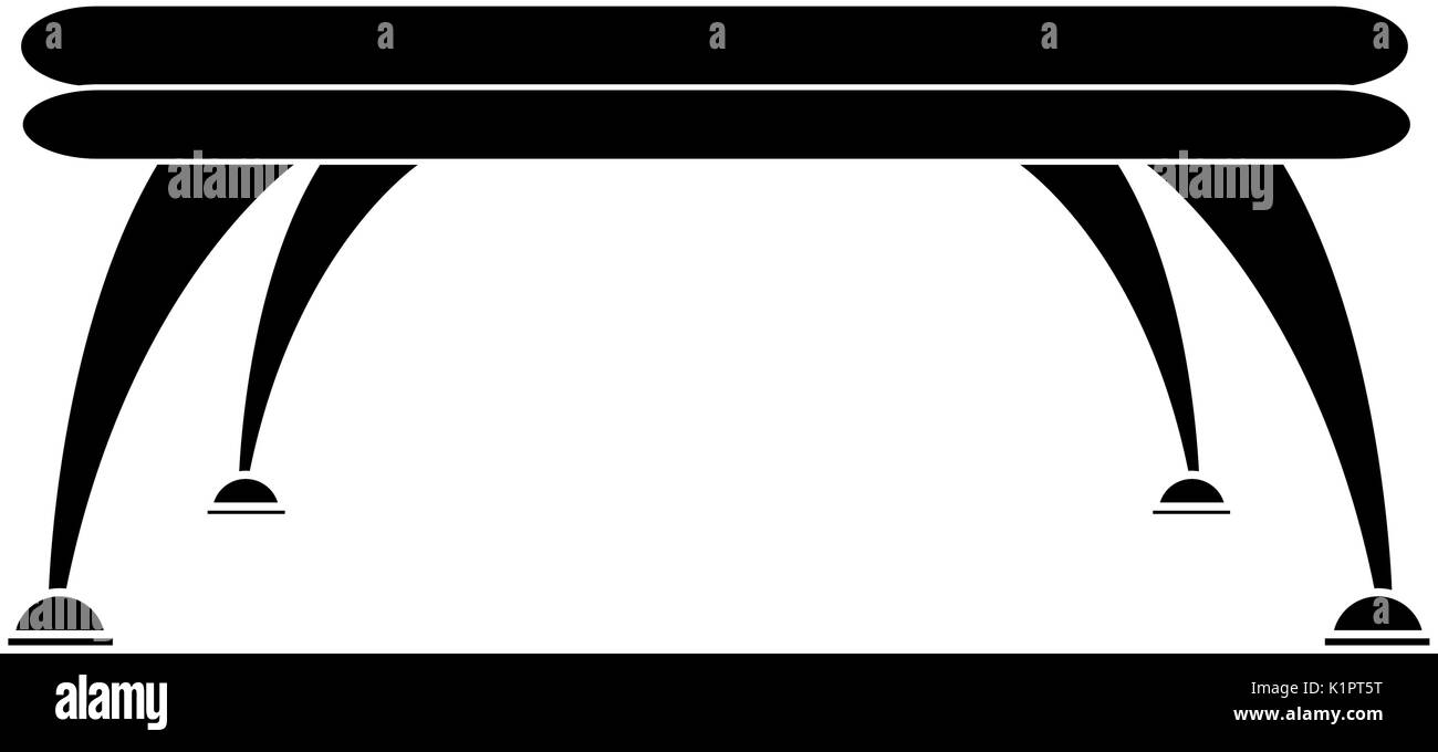 table platform stand template for object vector illustration Stock ...