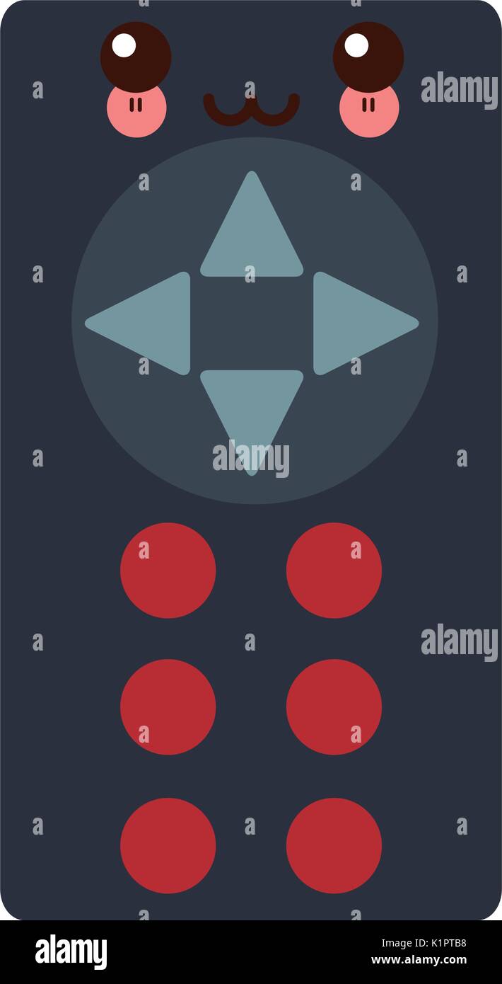 drone remote control device transmitter technology vector illustration ...
