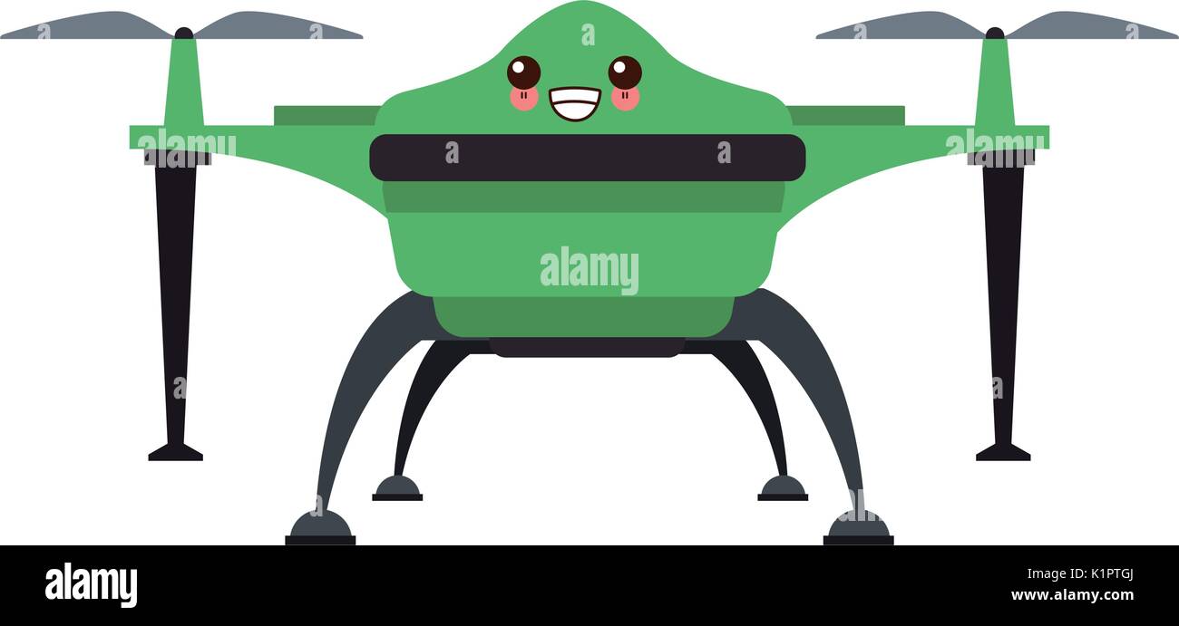 drone technology unmanned aerial vehicle icon vector illustration Stock ...