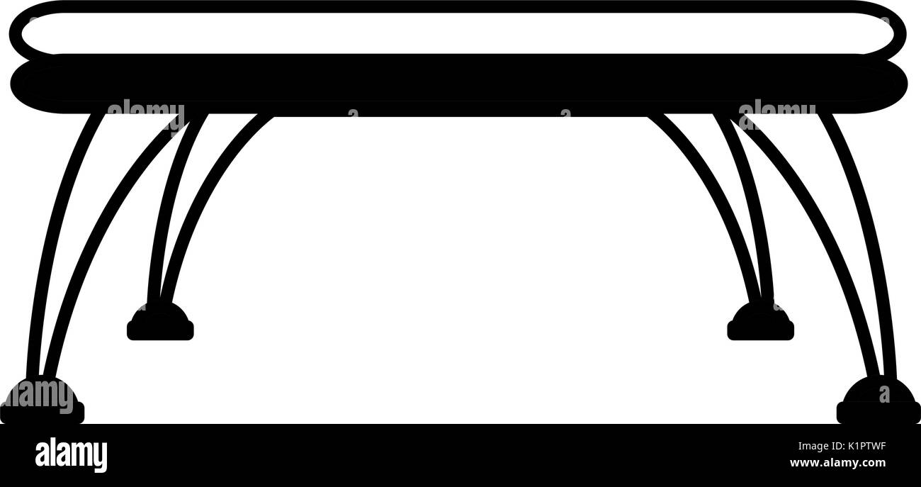 table platform stand template for object vector illustration Stock ...