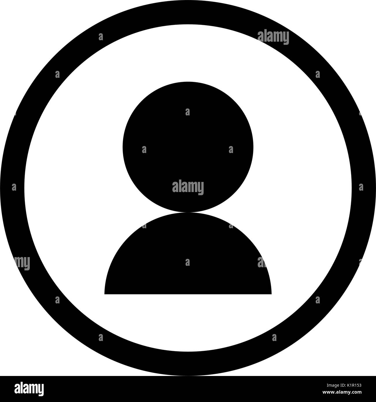 user pictogram in frame icon image vector illustration design black and ...