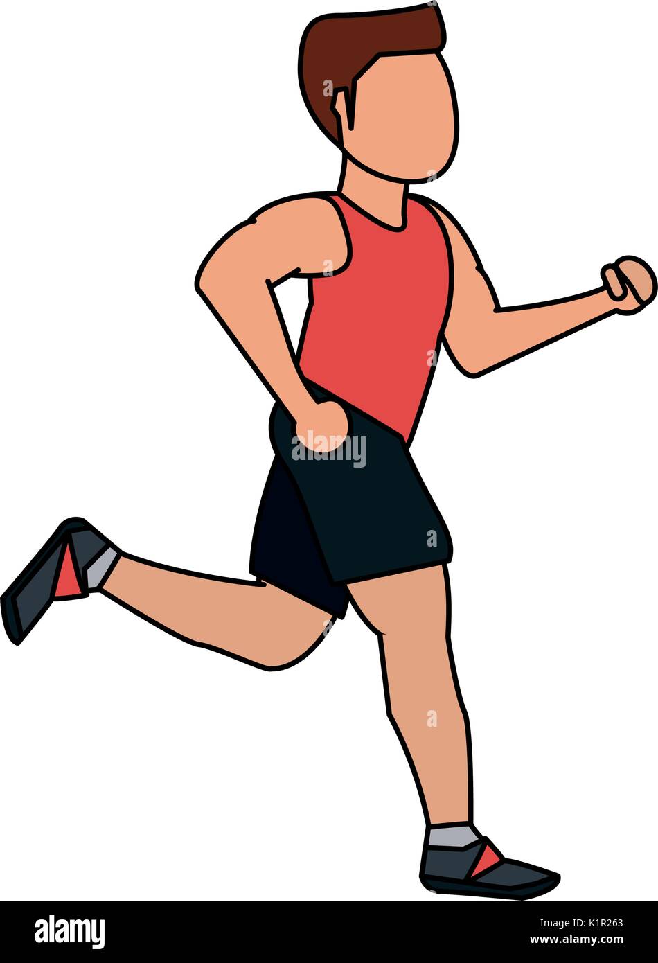 running man avatar icon image Stock Vector Image & Art - Alamy