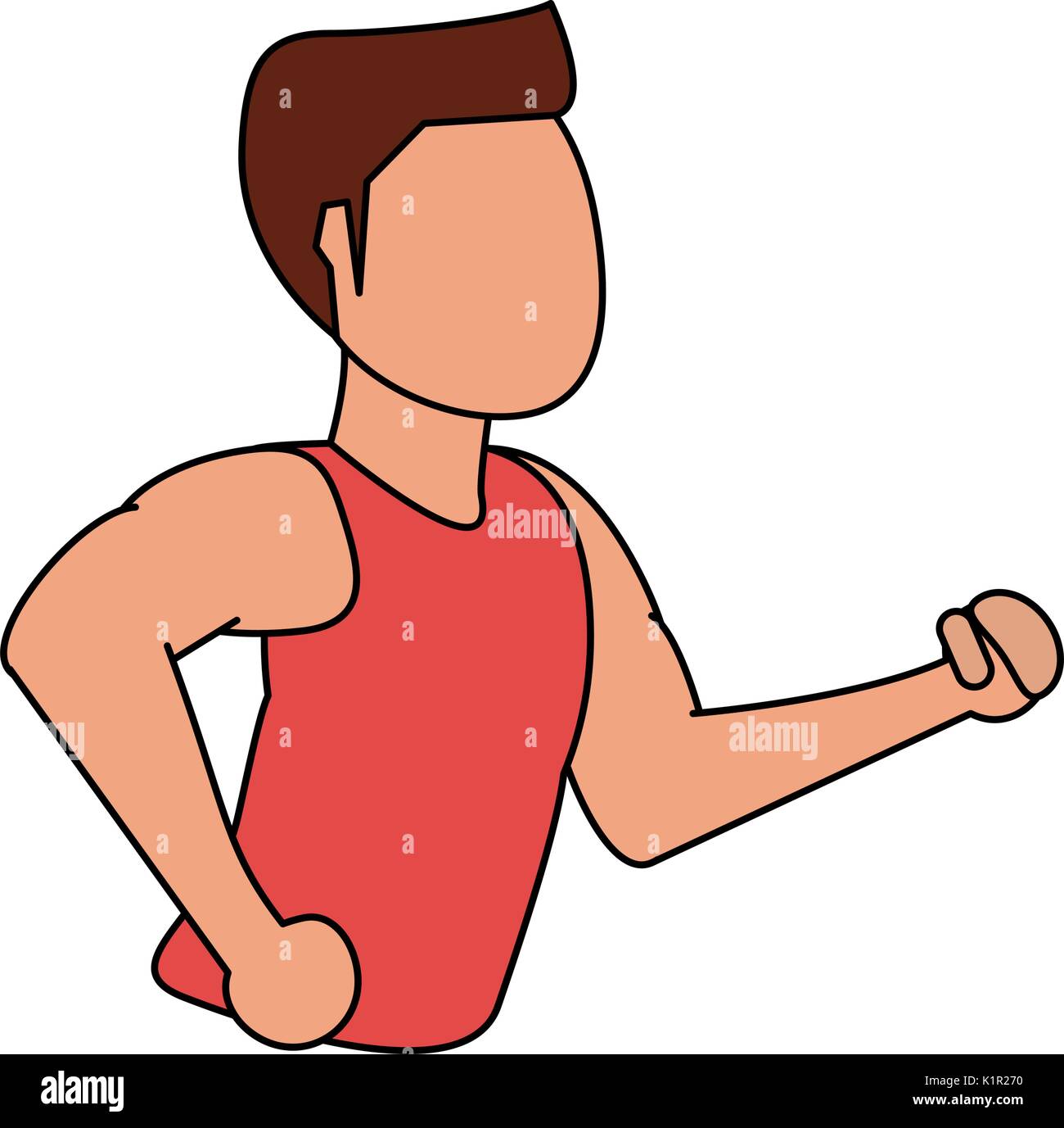 running man avatar icon image Stock Vector Image & Art - Alamy