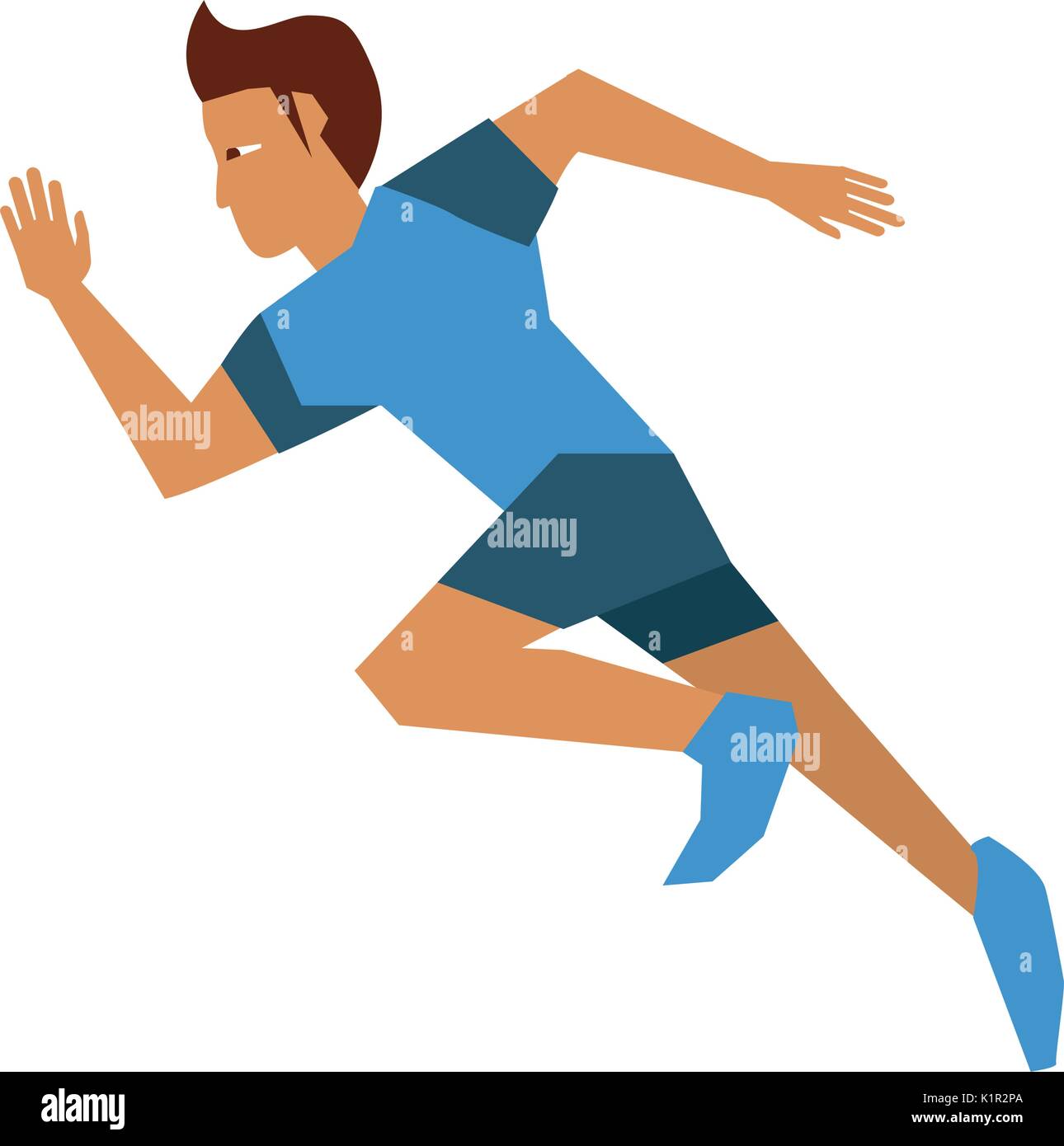 running man avatar icon image Stock Vector Image & Art - Alamy