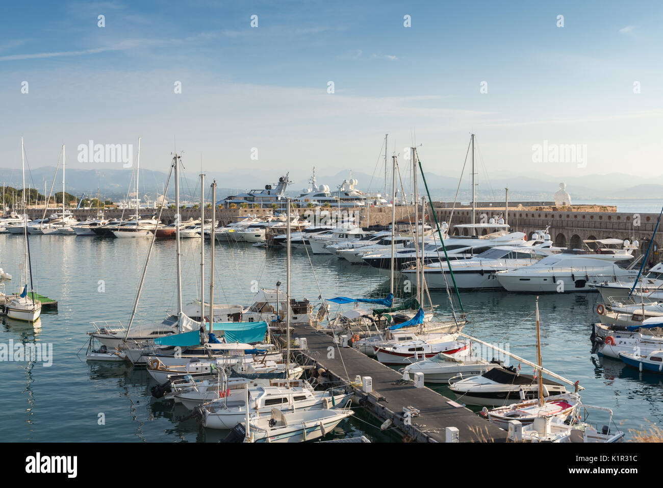Antibes port vauban hi-res stock photography and images - Alamy