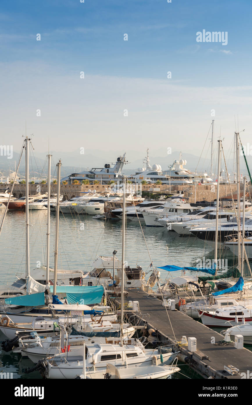 Antibes port vauban hi-res stock photography and images - Alamy