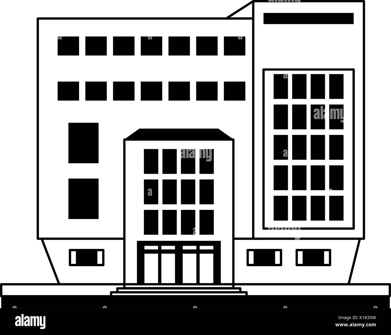 big city building icon image Stock Vector Image & Art - Alamy