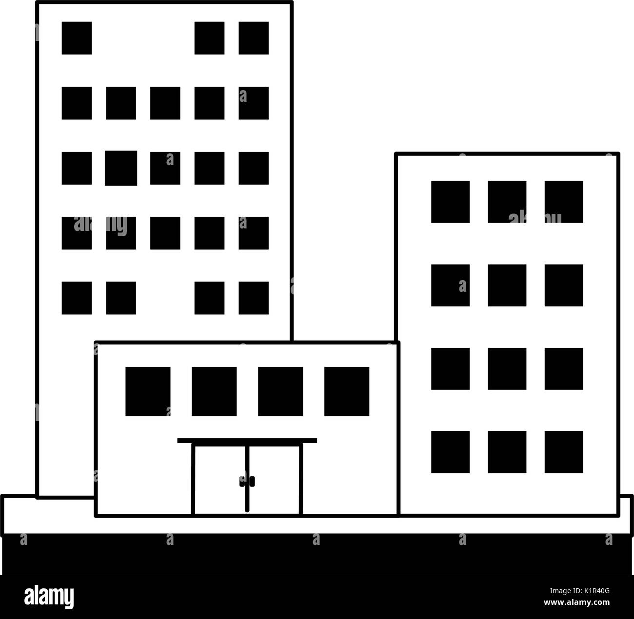 big city building icon image Stock Vector Image & Art - Alamy