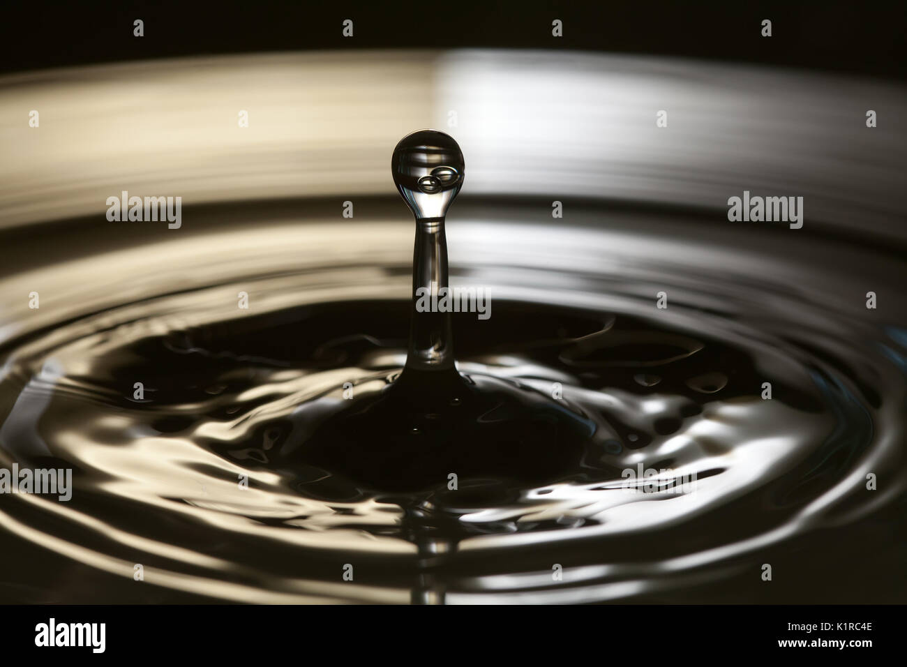 Raindrop drip dripping rain hi-res stock photography and images - Alamy